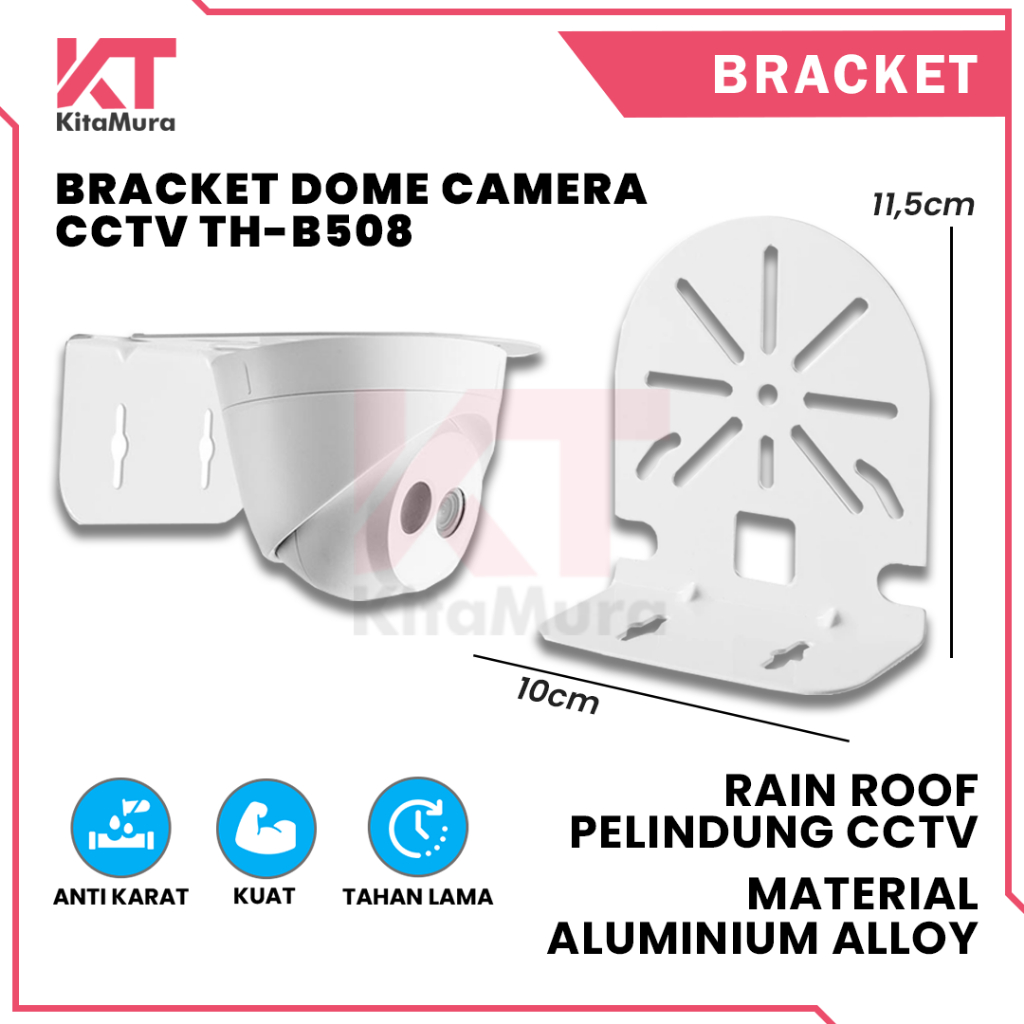 Jual Bracket Dome CCTV, Bracket CCTV Camera Dome TH-B508 | Shopee Indonesia