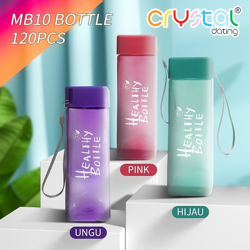 Jual Healthy bottle square / Healthy bottle Kotak / Botol Minum Kecil ...
