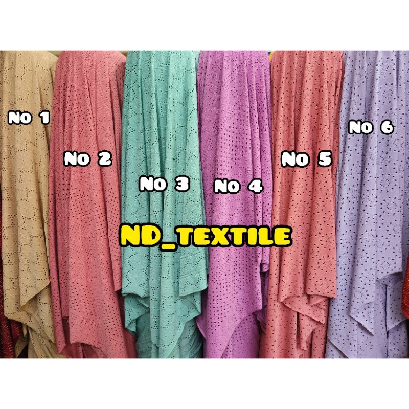 Jual Kain Border Spandek/Katun Border/Brokat/Bahan Kebaya | Shopee ...