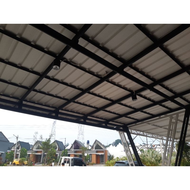 Jual Kanopi baja ringan atap alderon single | Shopee Indonesia