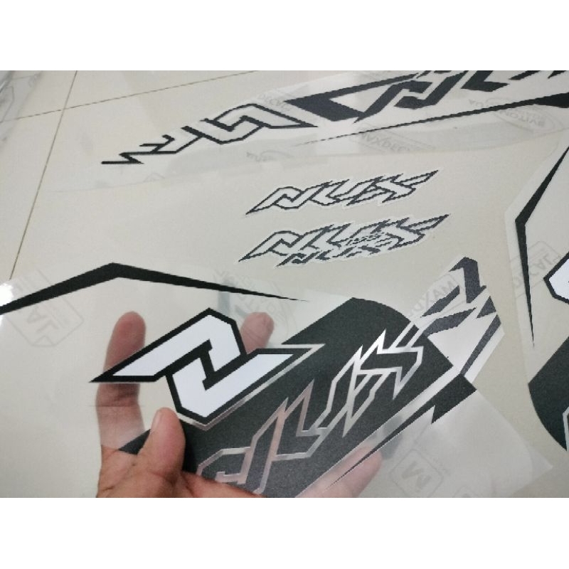 Jual STRIPING TRANSPARAN BEAT NEW DELUXE DESAIN CUSTOM TERBARU FONT ...