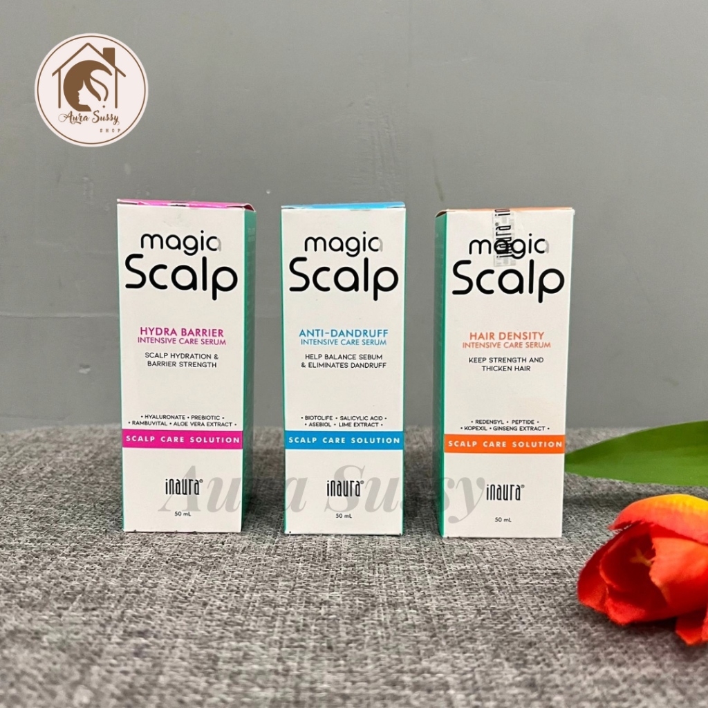 Jual Inaura Magia Scalp Hair Serum 50ml | Shopee Indonesia