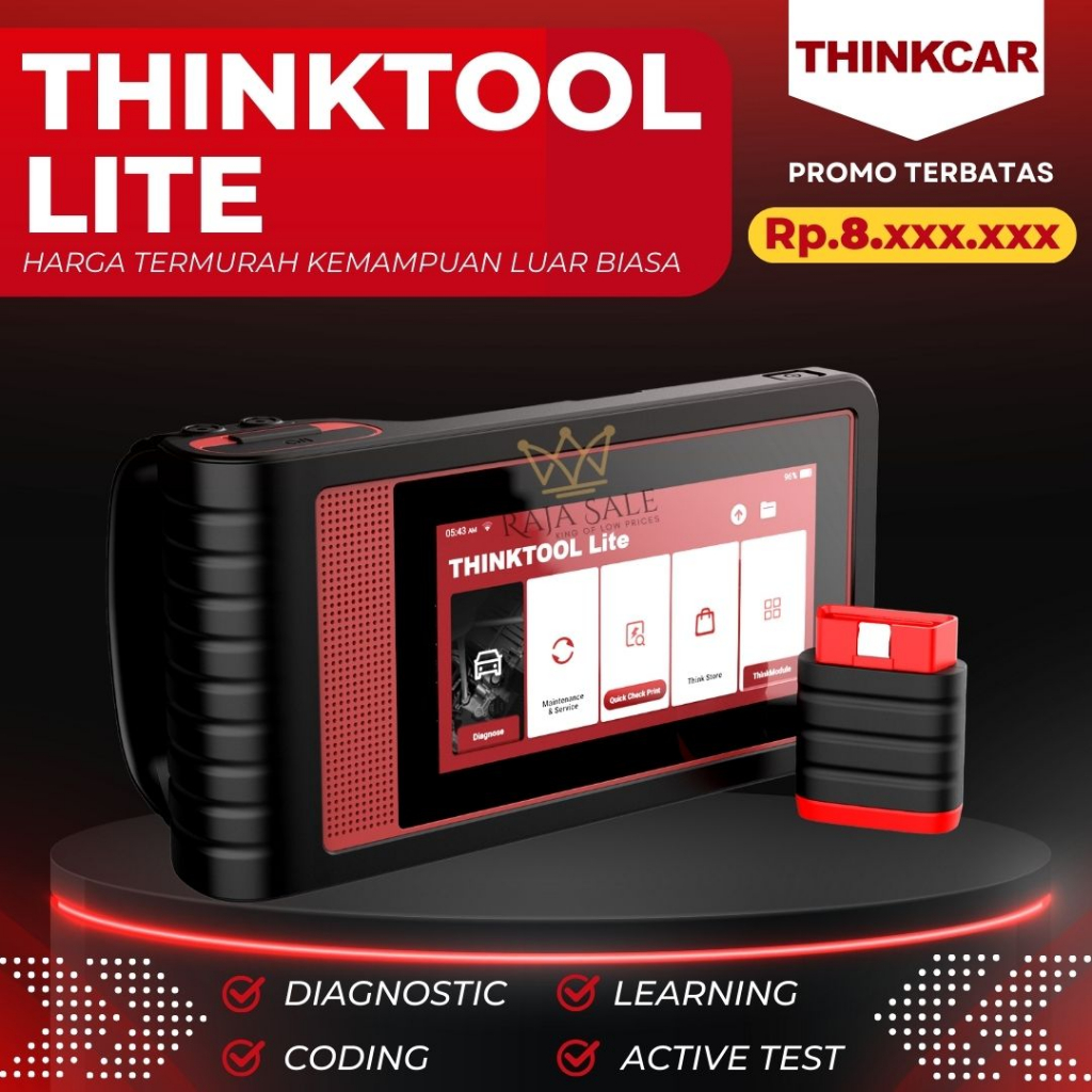 Jual Scanner Mobil Universal THINKCAR Thinktool Lite OBD2 Diagnostic ...