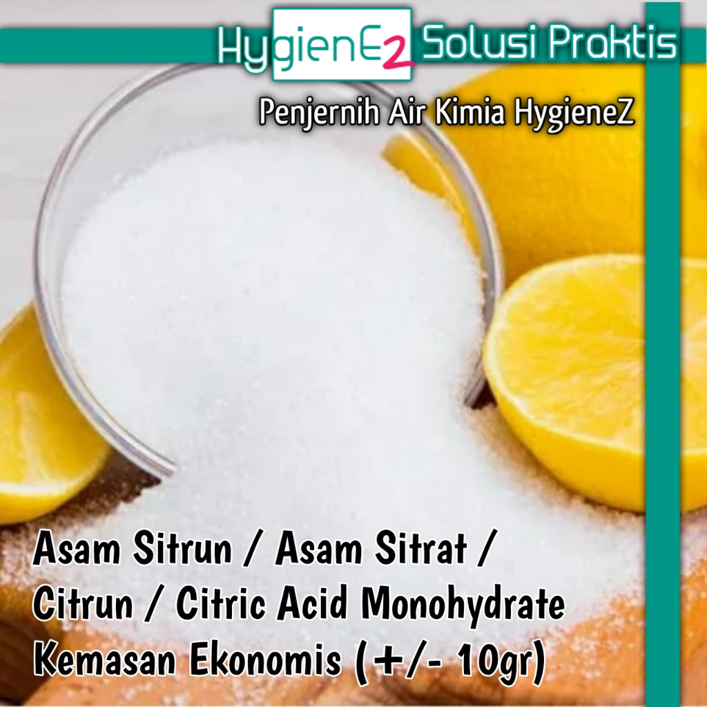 Jual 10gr ASAM SITRUN Penjernih Air Kimia & Bebatuan Alami Lengkap ...