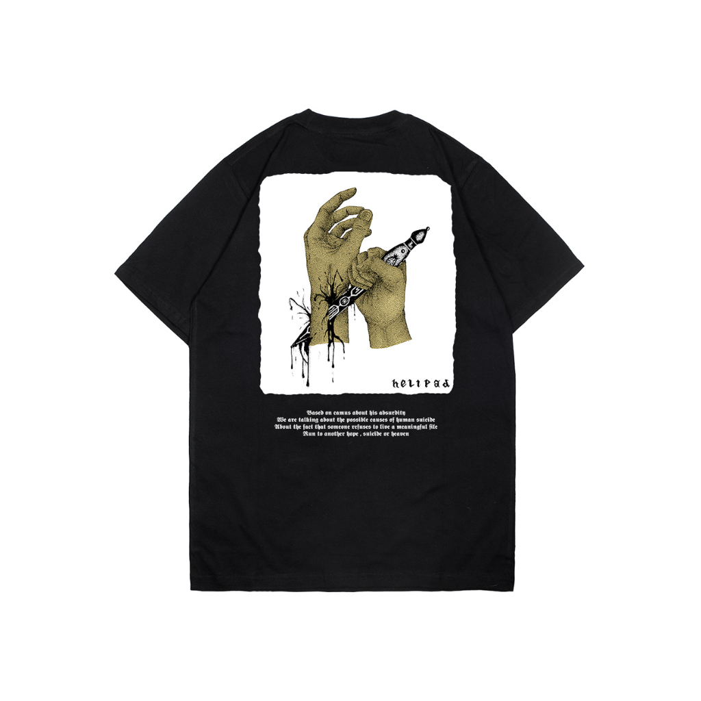 Jual HLPD WeirdWorld | Baju Kaos | T shirt | Hands Tee | Shopee Indonesia