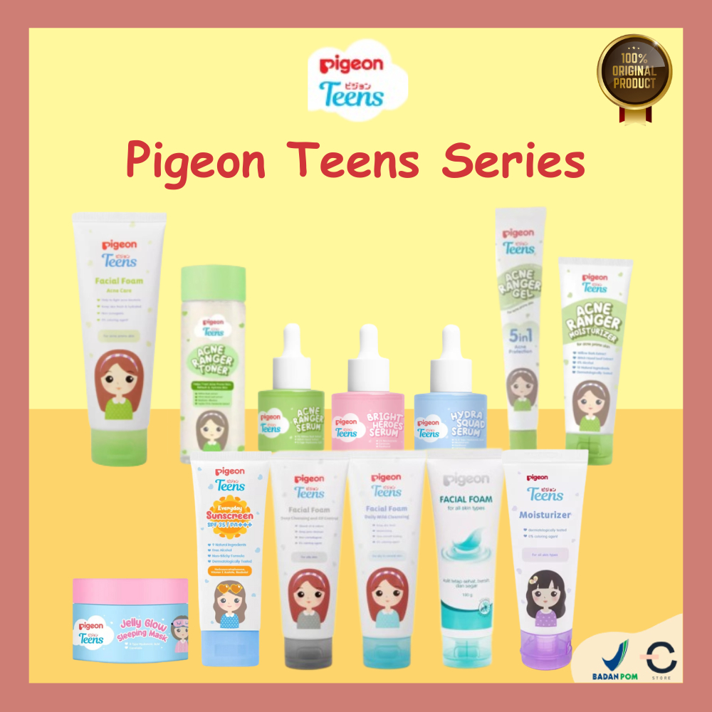 Jual [ORI BPOM] PIGEON TEENS Facial Foam | Acne Ranger Series | Jelly ...