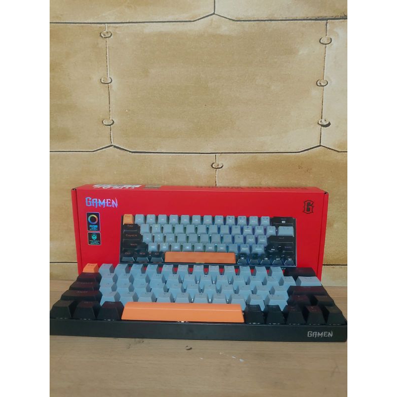 Jual Mini Keyboard Gamen TITAN III Black Grey ( Swich Blue ) | Shopee ...