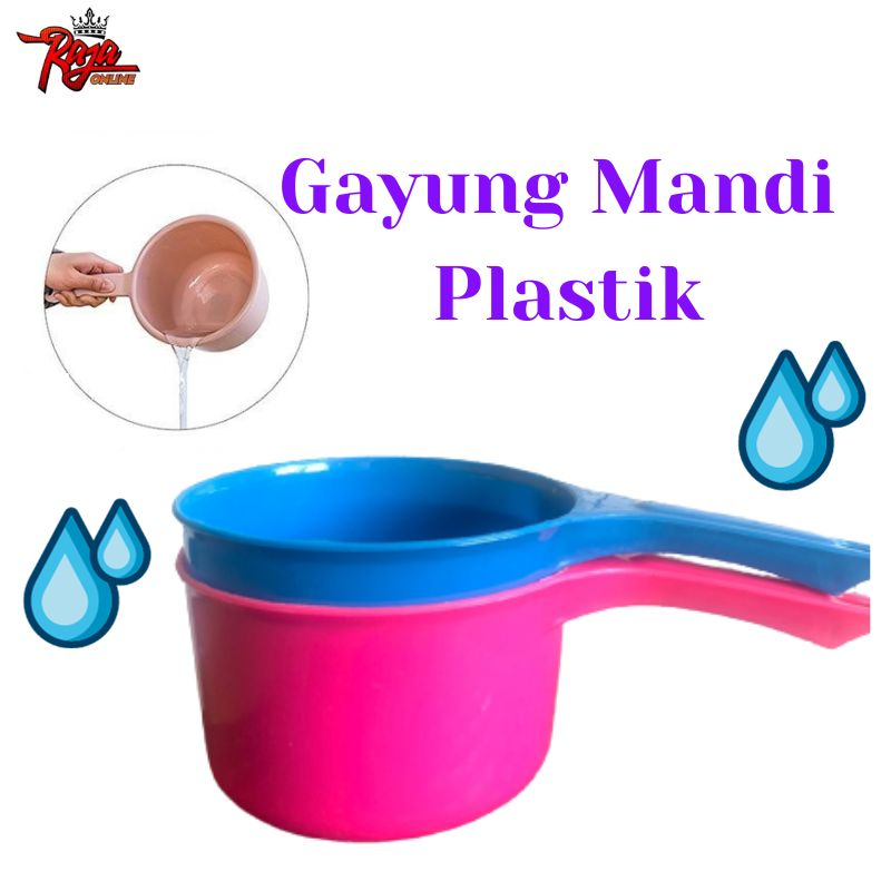 Jual GMB7 - Gayung Besar Plastik Gayung Mandi Bulat | Shopee Indonesia