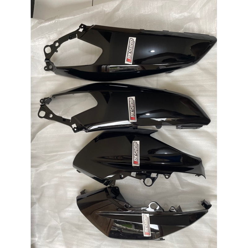 Jual cover body nmax old paket body halus nmax hitam P0 4 bagian ...