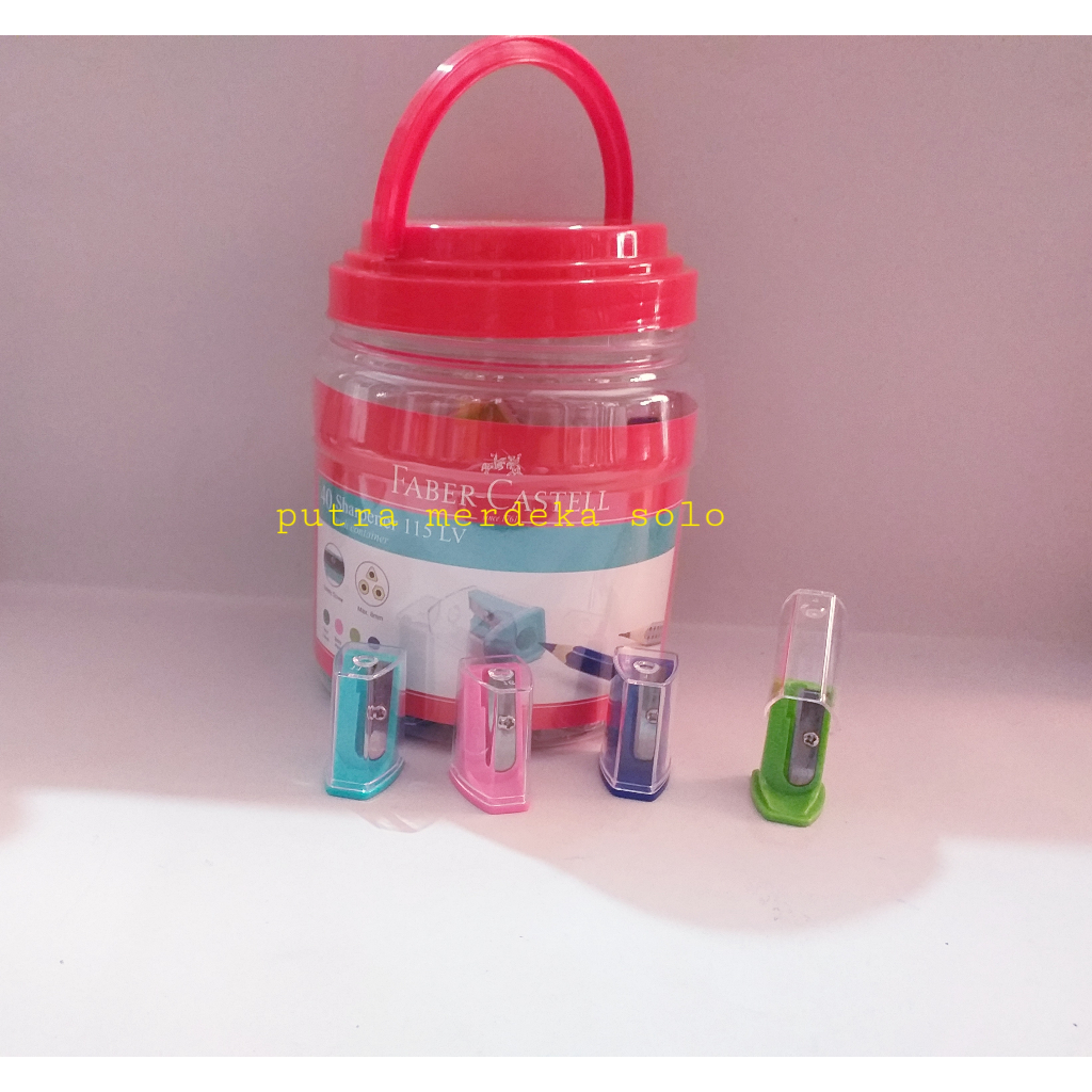 Jual Rautan Pensil , Ongotan, Serutan Pensil Faber Castell 100 LV , 115 ...