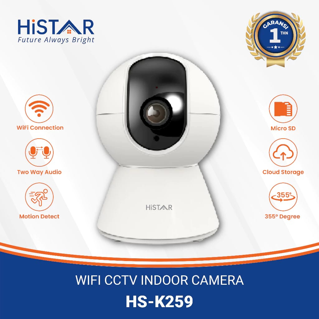 Jual HiSTAR - Smart IP Camera Cctv Indoor | Shopee Indonesia