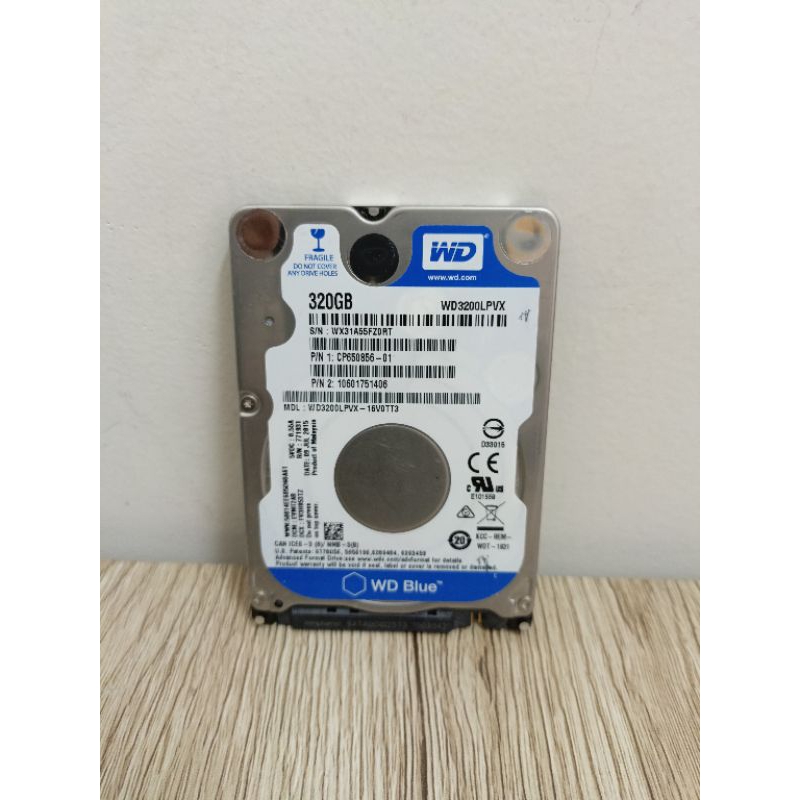 Jual Hardisk laptop WD Blue 1TB/500GB/320GB sata 2.5 inchi HDD laptop ...