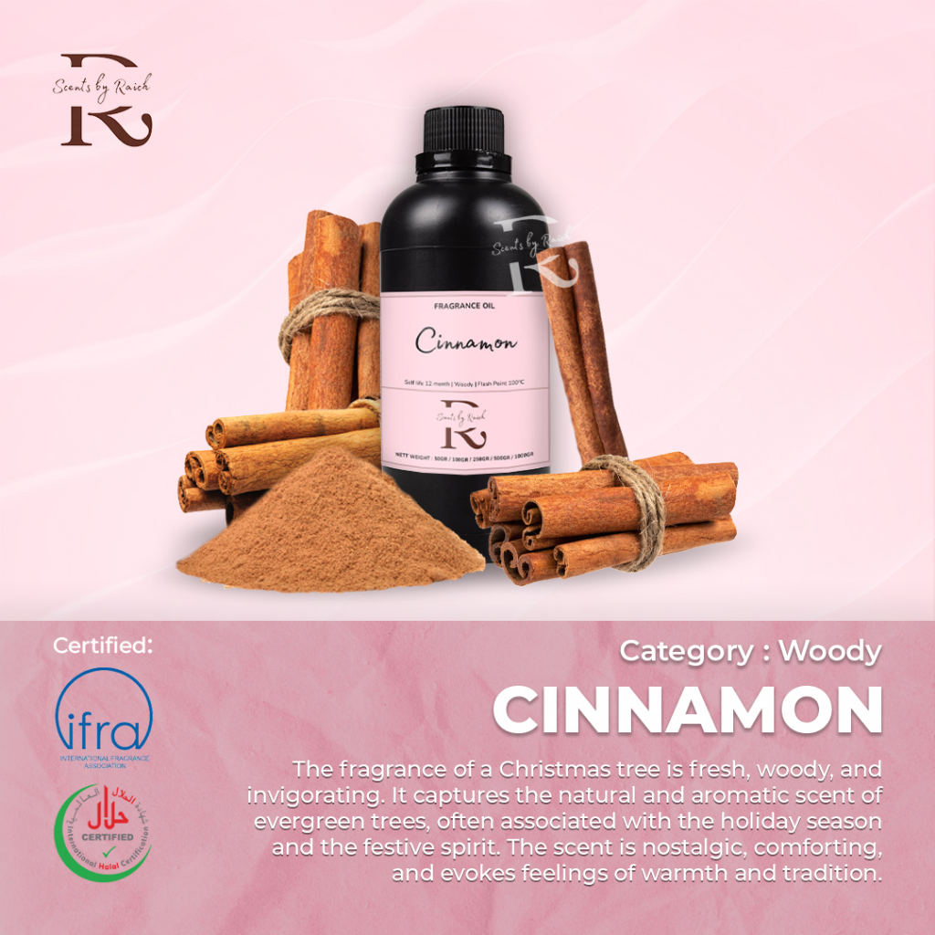 Jual PREMIUM 100gr Cinnamon Fragrance oil Minyak Aroma Soap Bar Lilin ...