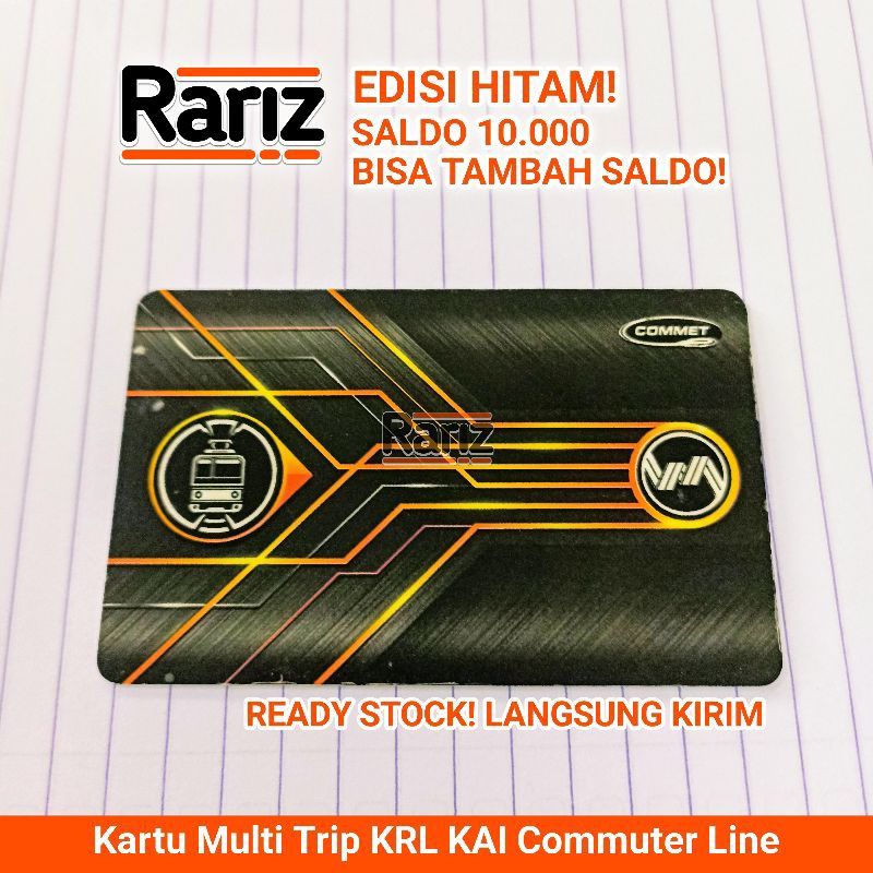 Jual Kartu Multi Trip KRL Commuter Line Kartu Kereta KRL | Shopee Indonesia