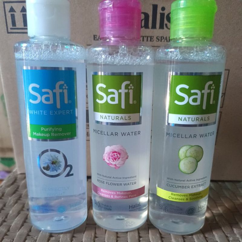 Jual Safi natural micellar water 100ml /200ml | Shopee Indonesia