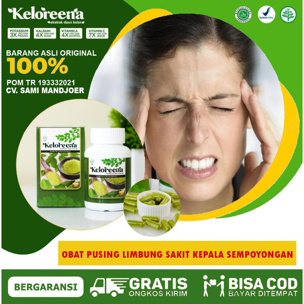 Jual Obat Pusing Limbung, Pusing, Mual Sempoyongan, Pusing Kepala ...
