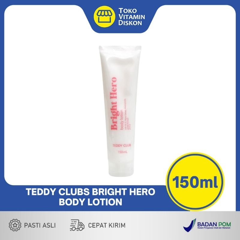 Jual TEDDY CLUBS BRIGHT HERO BODY LOTION 150ML | Shopee Indonesia