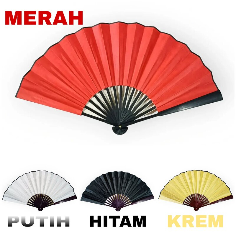 Jual Kipas Kayu Polos Besar Kipas Tangan Kipas Lipat Kipas Kungfu Kipas ...