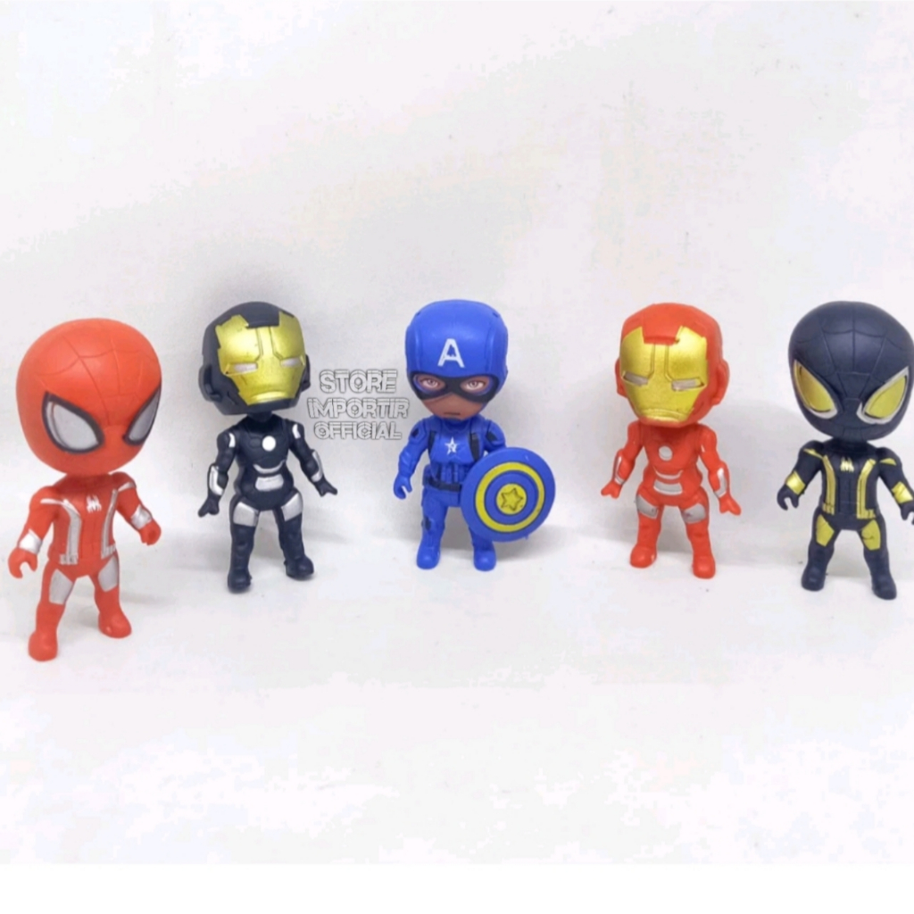 Jual Mainan Mini Avengers Y8080 Robot Mini Avengers Murah Harga Satuan ...