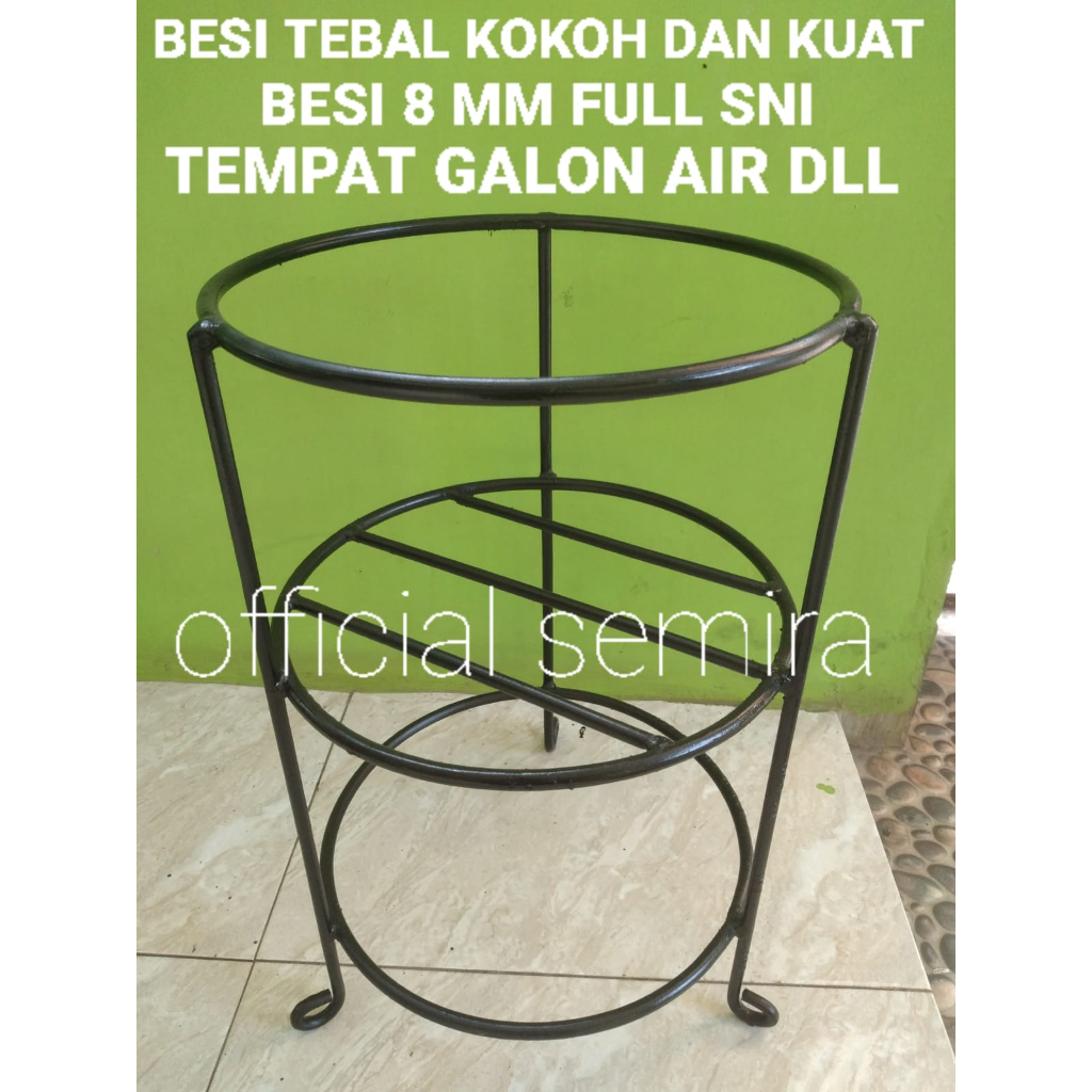Jual RAK GALON/TEMPAT GALON AIR/TATAKAN GALON/RAK DISPENSER/RAK ...