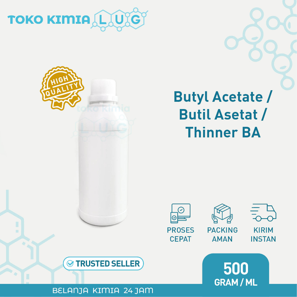 Jual Butyl Acetate / Butil Asetat / Thinner BA 500 ML | Shopee Indonesia
