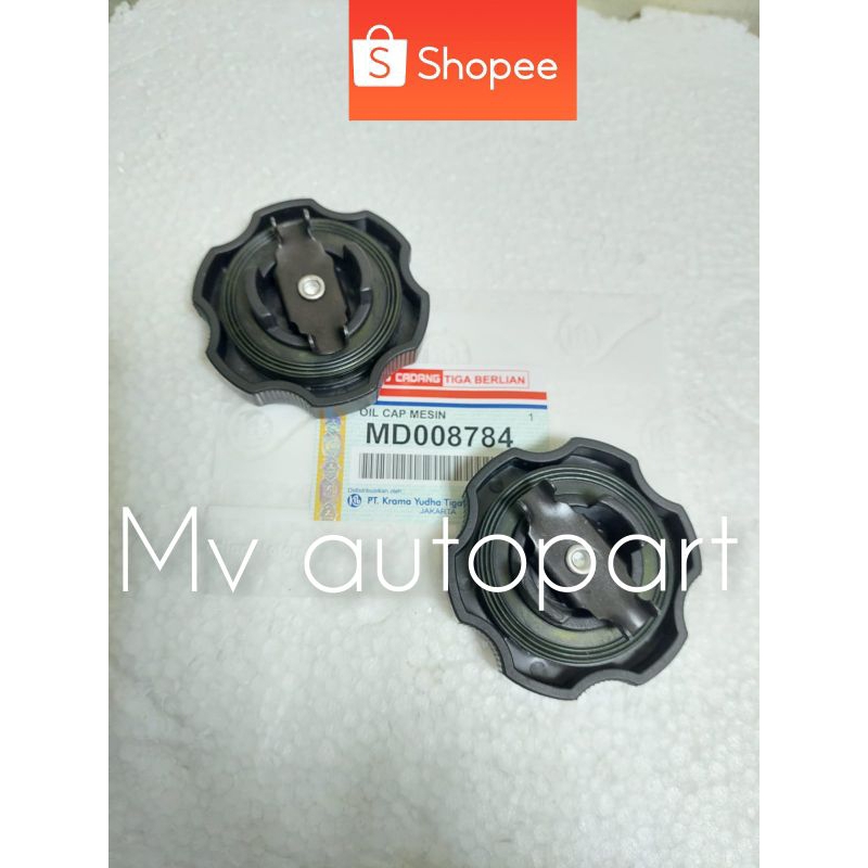 Jual Oil cap tutup oli cap mesin Mitsubishi Kuda Original | Shopee ...