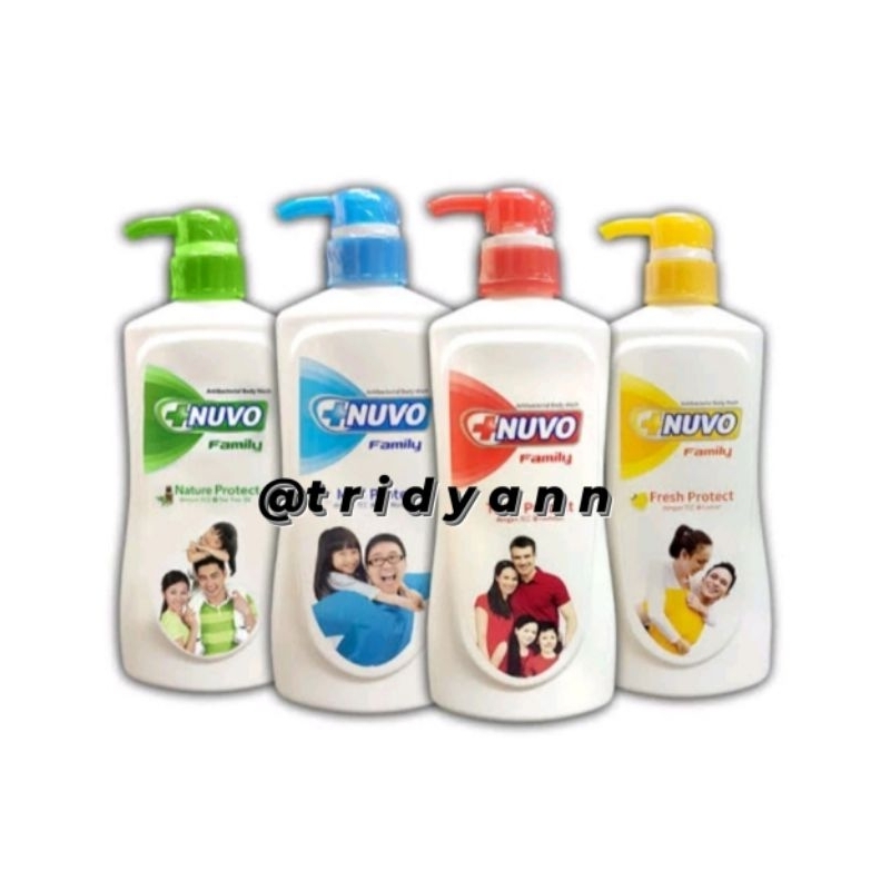 Jual NUVO FAMILY SABUN MANDI CAIR BOTOL 550ML | Shopee Indonesia