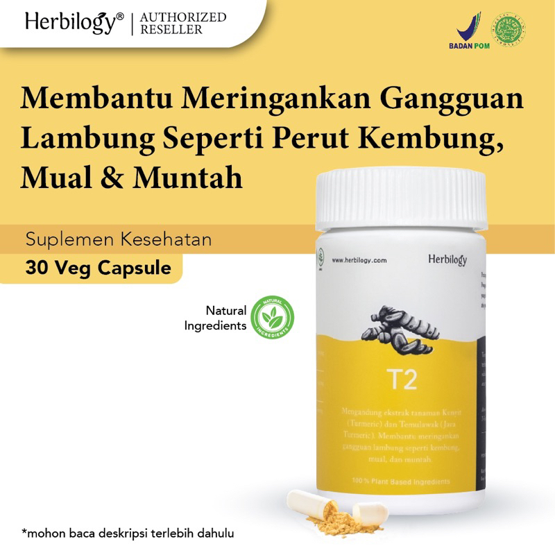 Jual Herbilogy T2 (Turmeric/kunyit dan Java Turmeric/Temulawak ...