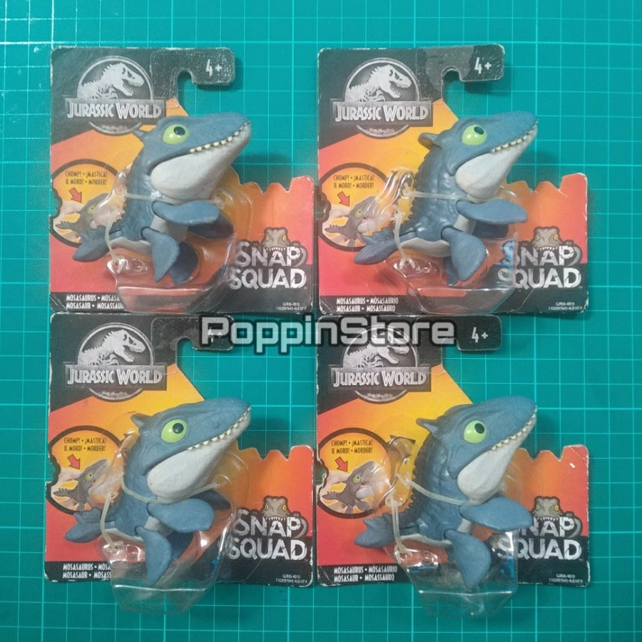 Jual Jurassic World Snap Squad Mosasaurus Wave 4 Pupil Mata Belo Super ...