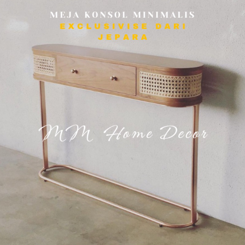 Jual Meja konsul minimalis modern terbaru dari MM Home Decor Jepara ...