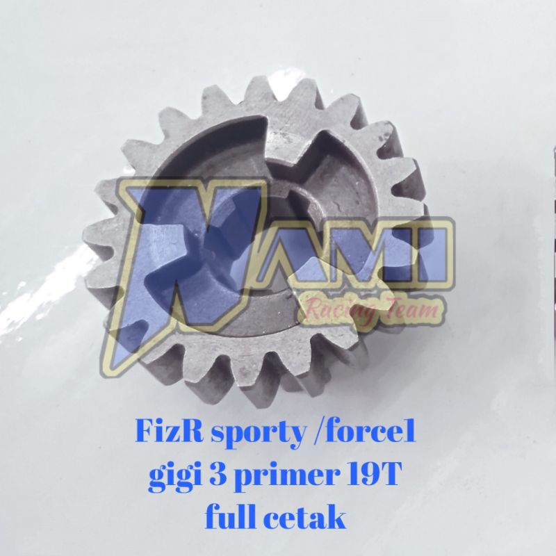 Jual Rasio racing fiz R sporty/ force1 gigi 3 primer 19T lawan std full ...