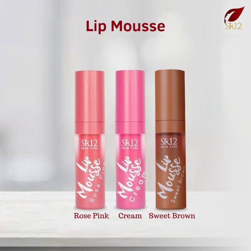 Jual Lip Mousse Cream Natural Rose Pink Sr12 Skincare BPOM | Shopee Indonesia