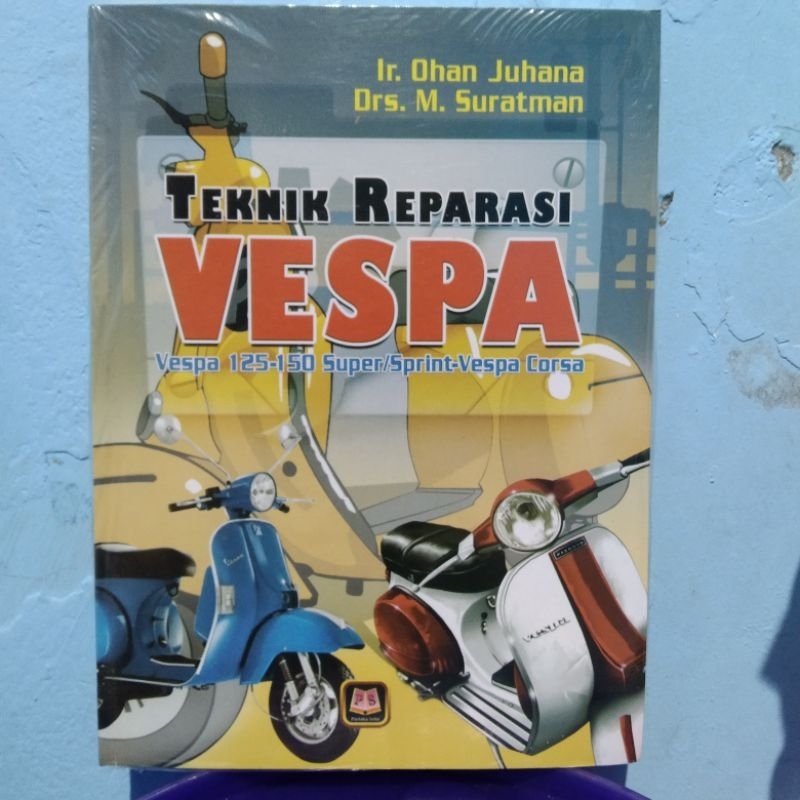 Jual Buku Teknik Reparasi VESPA 125 150 Super Sprint Vespa Corsa Ir ...