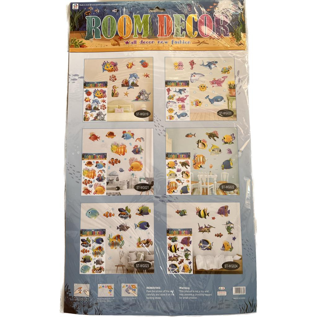 Jual Stiker Room Decor Anak Model Ikan | Shopee Indonesia