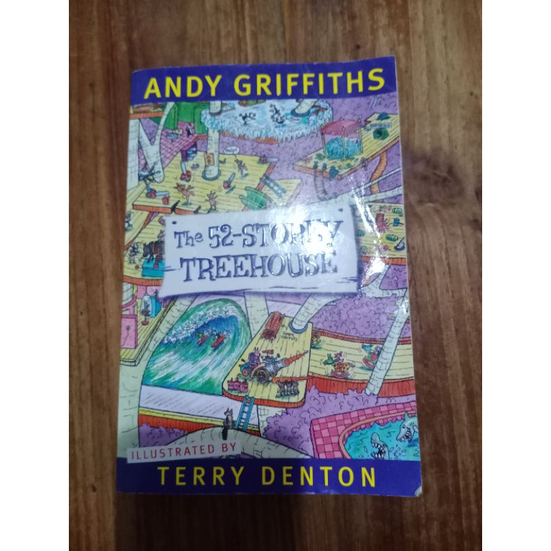 Jual The 52 Storey Treehouse by Andy Griffith's. English preloved book ...