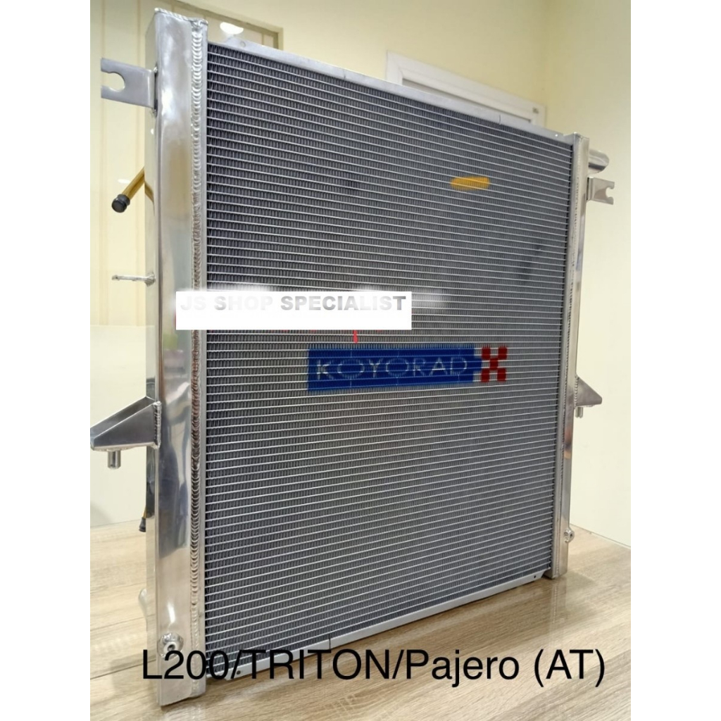 Jual Radiator Pajero EXCEED Sport/L200/Triton-AT KOYORAD RACING 48mm ...