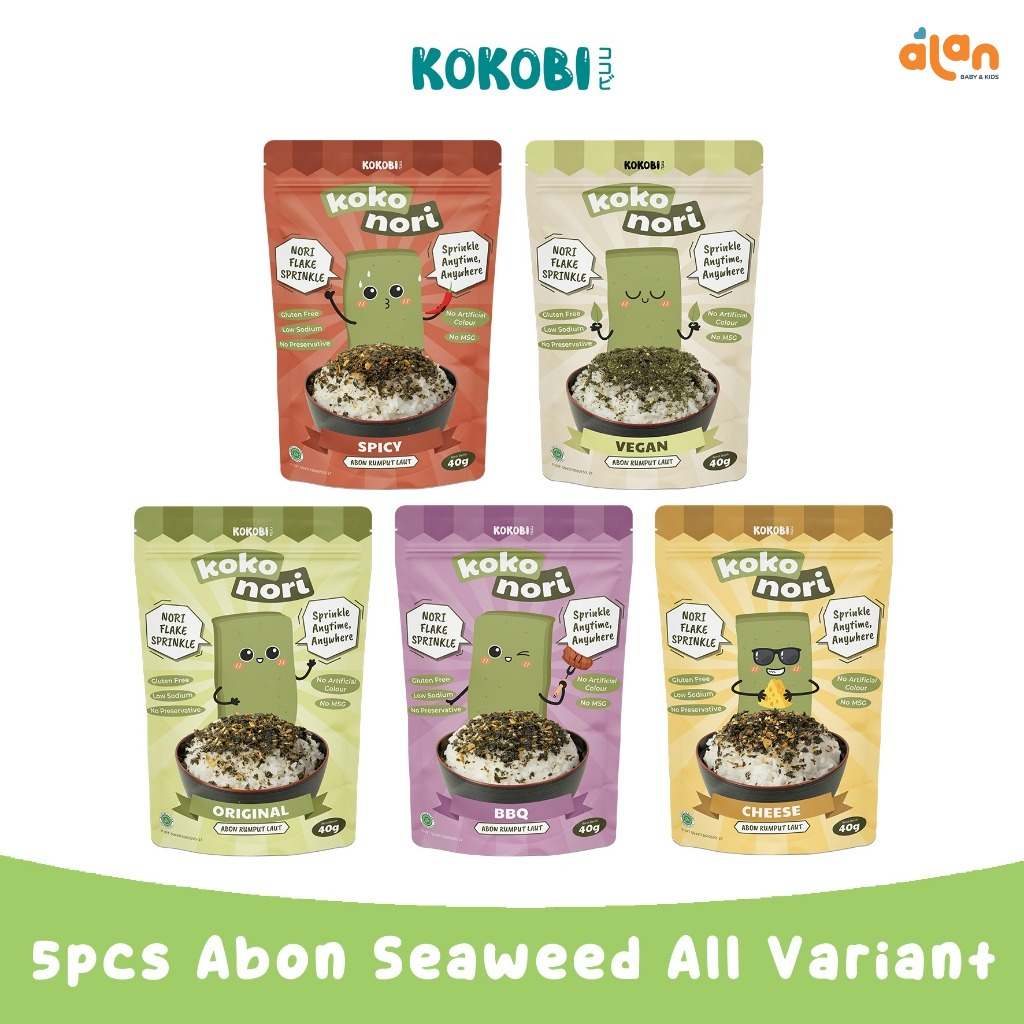 Jual ⭐️ Alan Baby Kids ⭐️ KOKOBI Koko Nori Abon Rumput Laut Tabur All ... Jual ⭐️ Alan Baby Kids ⭐️ KOKOBI Koko Nori Abon Rumput Laut Tabur All ...
