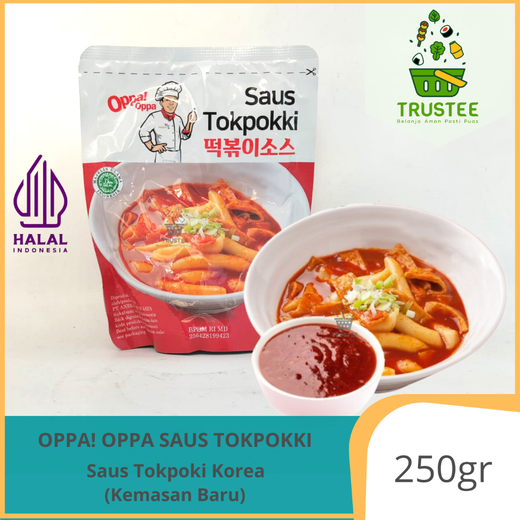 Jual Oppa! Oppa Saus Tokpokki Tokpoki Tteokbokki Topoki Sauce Halal ...