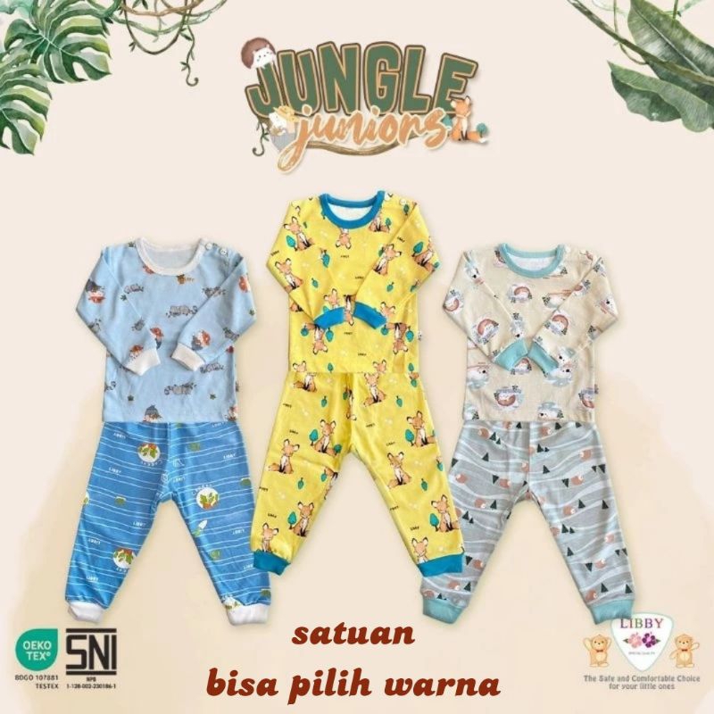 Jual SETELAN LIBBY BABY JUNGLE JUNIOR PANJANG / SETELAN LIBBY BABY ... Jual SETELAN LIBBY BABY JUNGLE JUNIOR PANJANG / SETELAN LIBBY BABY ...