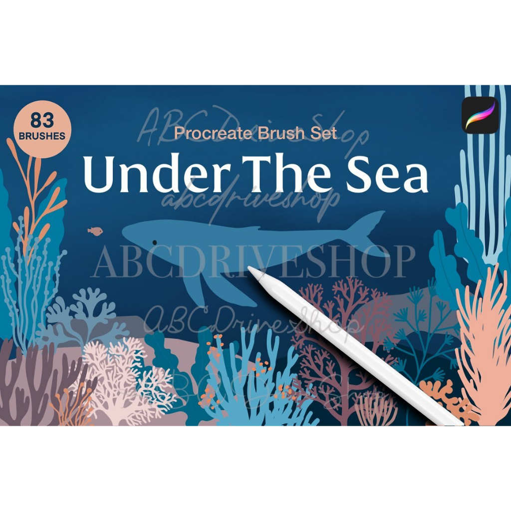 Jual Procreate Brush - Under The Sea Procreate Brushes | Shopee Indonesia