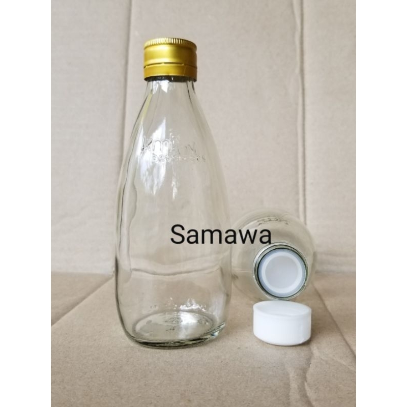 Jual botol kaca kemasan 250ml botol jus/jamu/Zoda | Shopee Indonesia