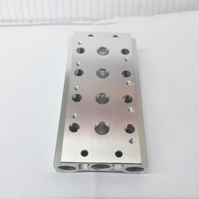 Jual MANIFOLD BLOK 4V210-08 4BARIS / MANIFOLD 4 SUSUN / TERMINAL 4V210 ...