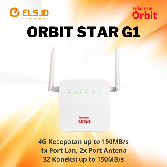 Jual Telkomsel Orbit Star G1 Router Modem Wifi 4G | Shopee Indonesia