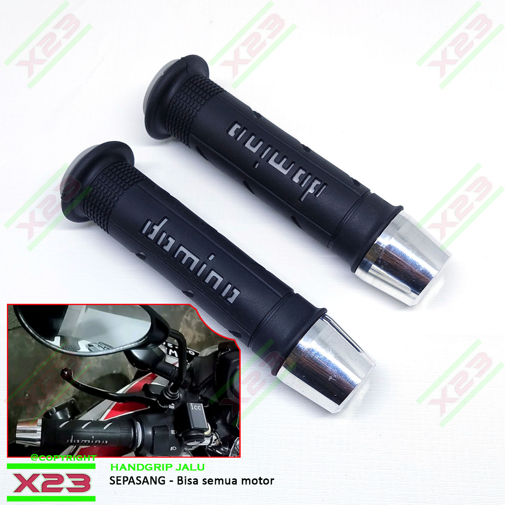 Jual Handgrip motor/grip motor plus jalu stang chrom universal | Shopee ...