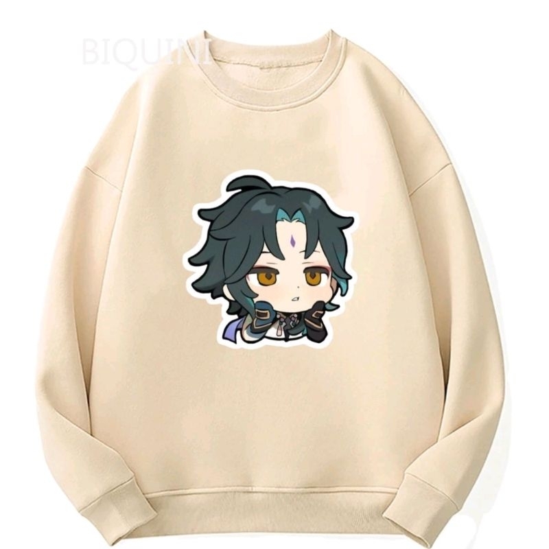 Jual Genshin Impact Hu Tao Hoodie Cosplay Costume Xiao Print Kpop Goth ...