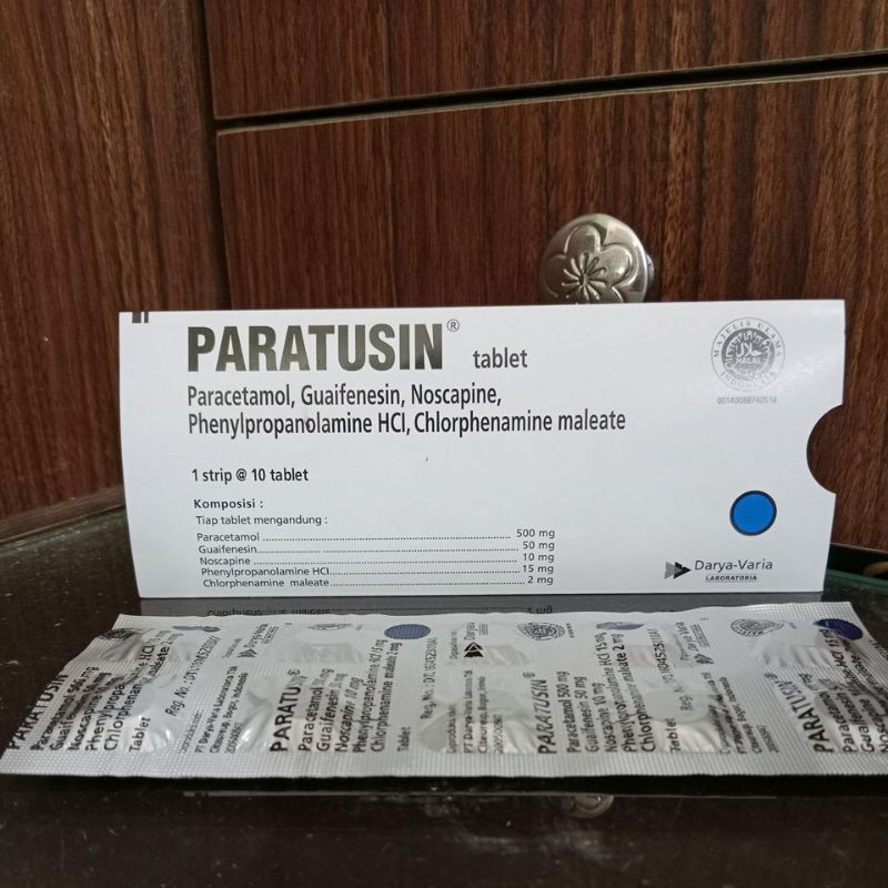 Jual Paratusin tablet (1strip@10 tablet) | Shopee Indonesia