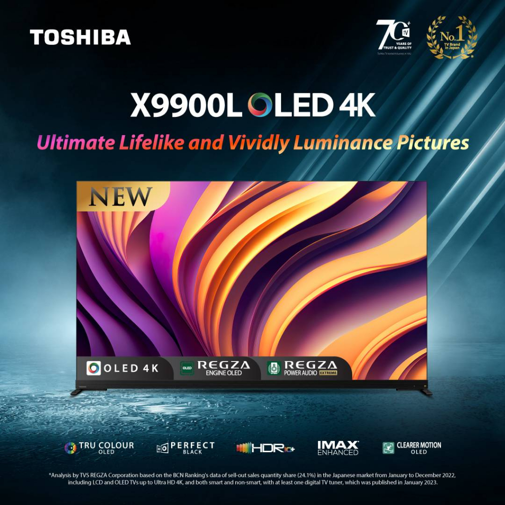 Jual TOSHIBA 65X9900LP / 65X9900 4K UHD OLED Smart TV 65 Inch | Shopee Indonesia