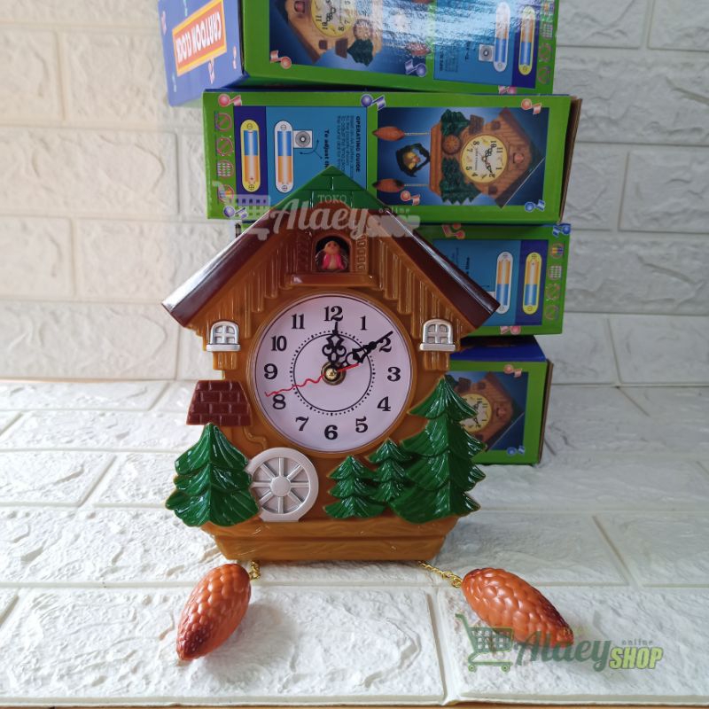 Jual JAM DINDING Bandul | Unik | Bunyi Otomatiis tiap jam | Shopee ...