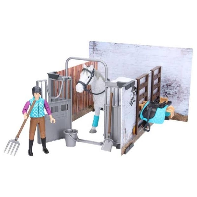 Jual Bruder toys bworld horse barn playset 62506 | Shopee Indonesia