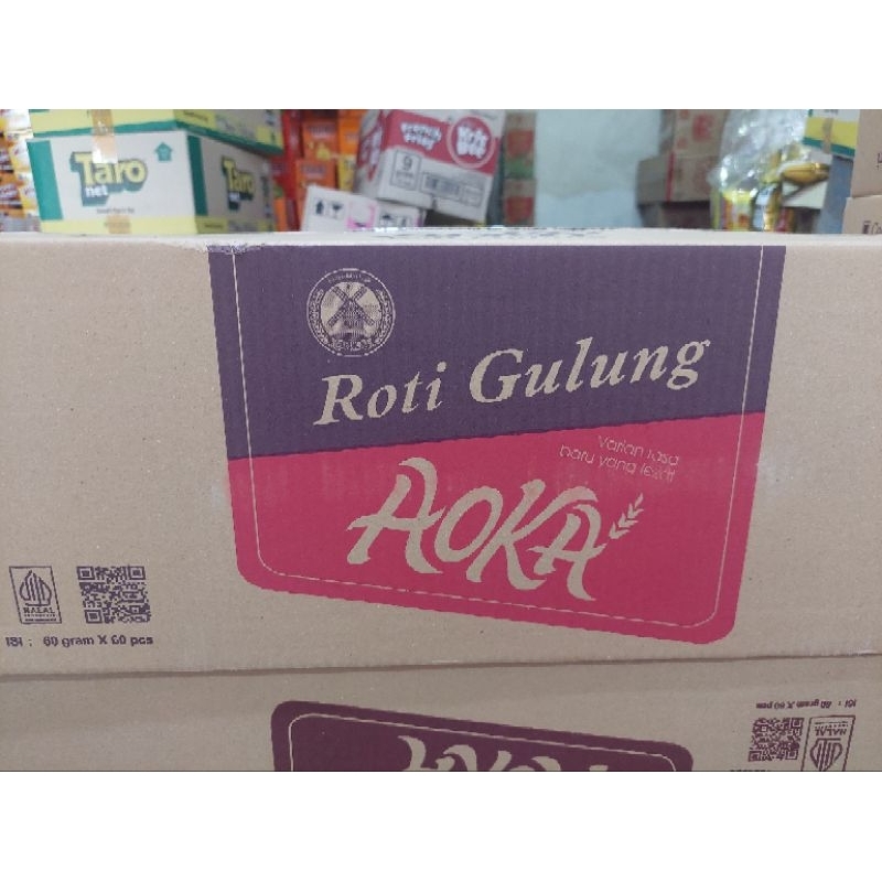 Jual Roti Panggang AOKA GROSIR 1 DUS KARTON ISI 60 PCS | Shopee Indonesia